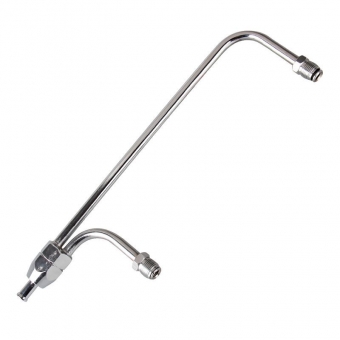 Wholesale 3/8 Inch Chrome Plated Dual Inlet Fuel Line,3/8 Inch Chrome ...